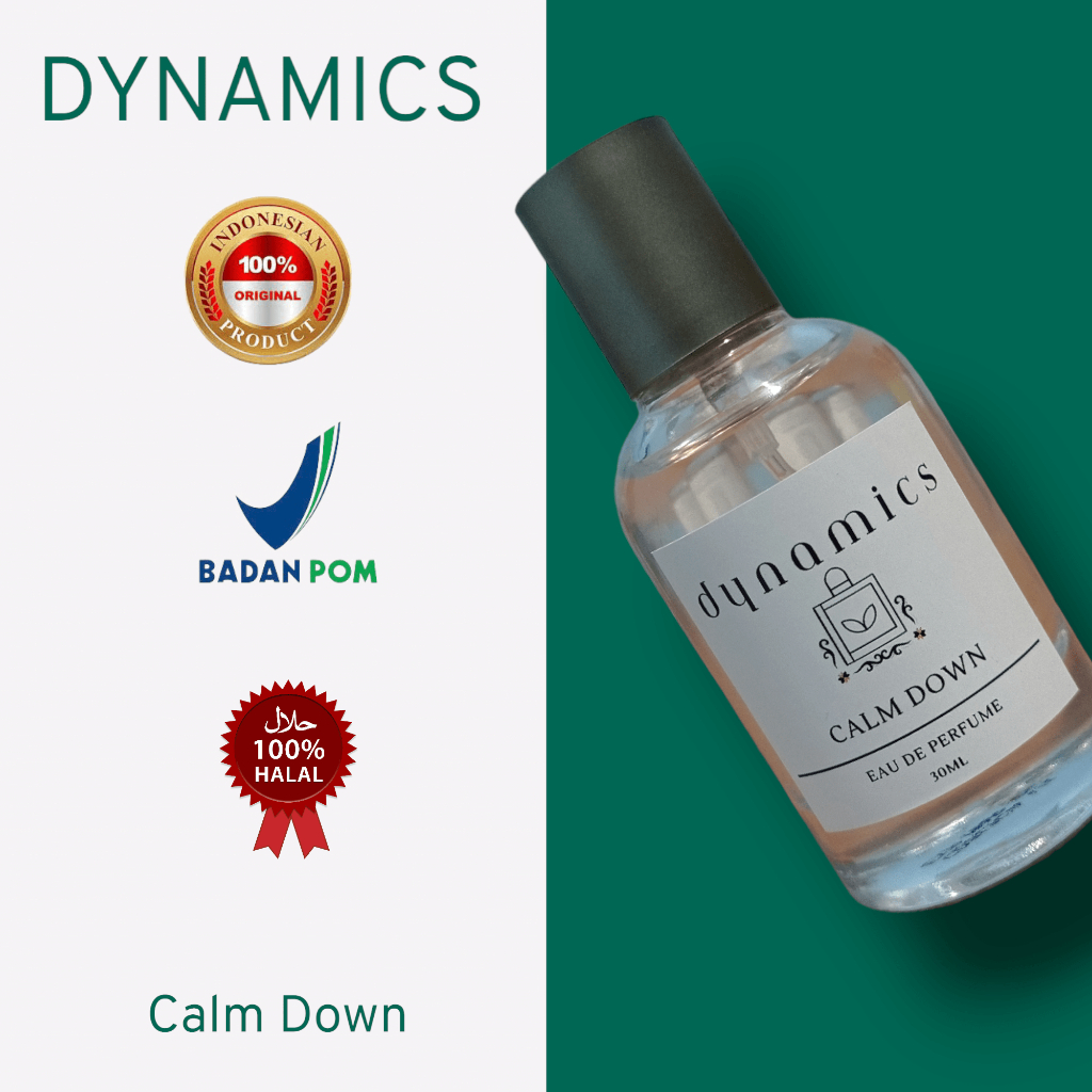 Jual Dynamics Original Calm Down Eau de Perfume | Halal BPOM Parfum ...