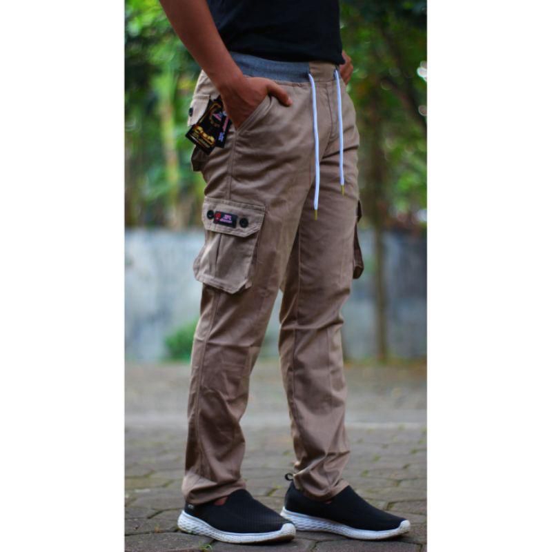 Jual CELANA CARGO PANJANG PRIA UKURAN 27-32 PREMIUM QUALITY SLIMFIT COWO SKINNY POLOS COWOK ...