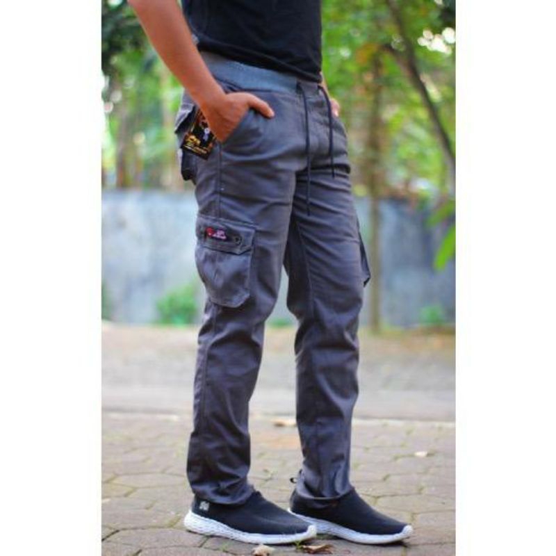 Jual CELANA CARGO PANJANG PRIA UKURAN 27-32 PREMIUM QUALITY SLIMFIT COWO SKINNY POLOS COWOK ...
