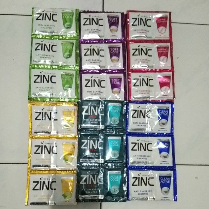 Jual SHAMPO ZINC RENCENG | Shopee Indonesia