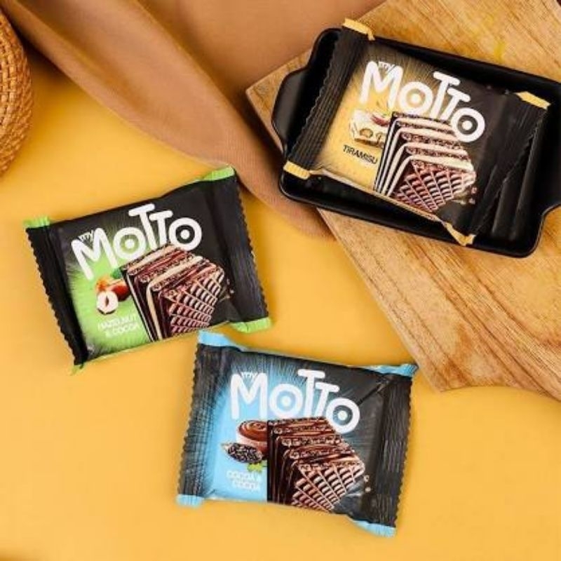 Jual Motto Wafer 3varian Rasa/kemasan eceran ya 1pcs 34gr | Shopee ...