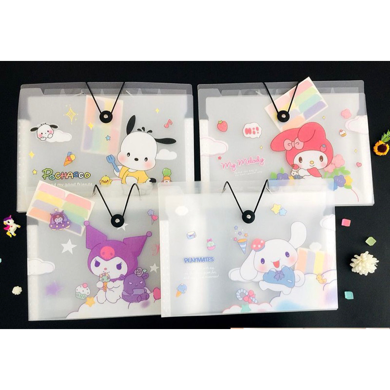 Jual DOCUMENT KEEPER SANRIO UNTUK KERTAS A4 | EXPANDING FILE MAP DOMPET ...
