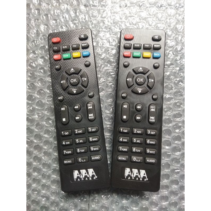 Jual REMOT REMOTE STB DVB T2 TANAKA MODI BODI BESI | Shopee Indonesia