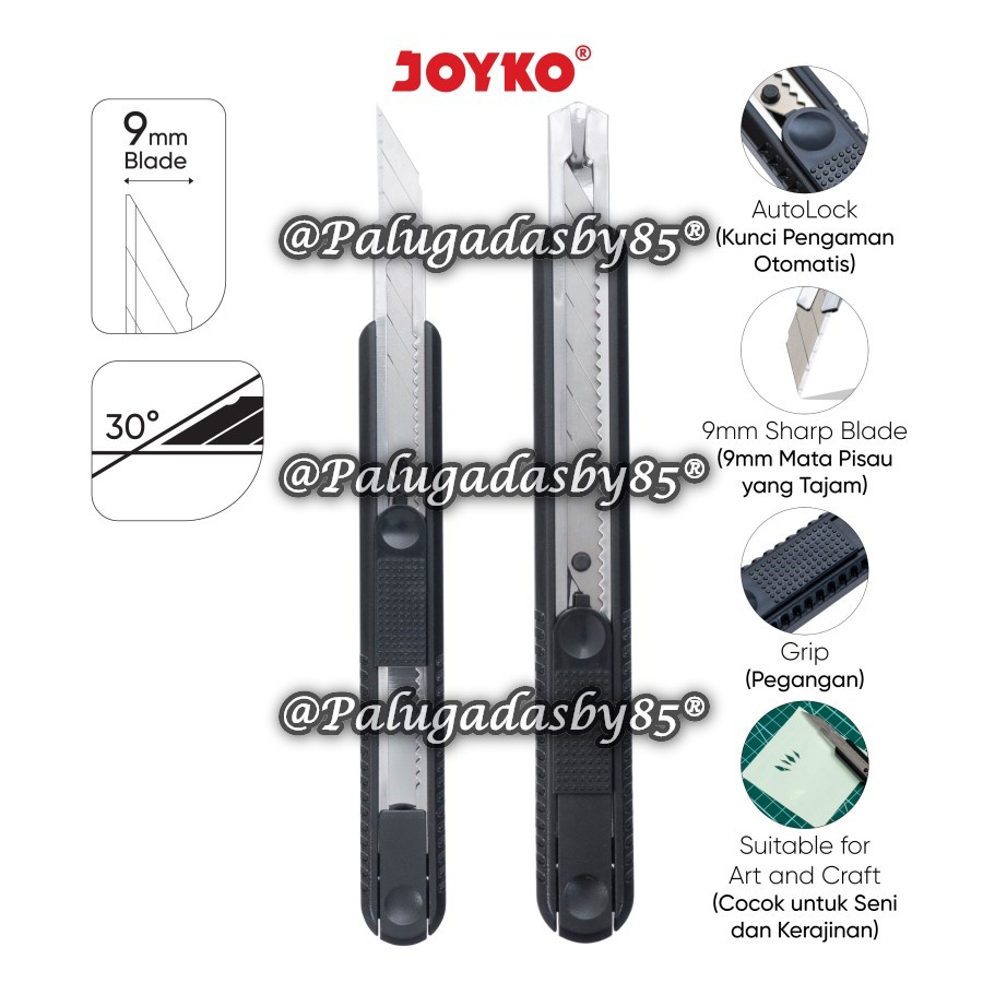 Jual (1 Biji) GROSIR Cutter Joyko CU-0511 / Cutter Pemotong Joyko CU-0511 / Joyko Cutter CU-0511 ...