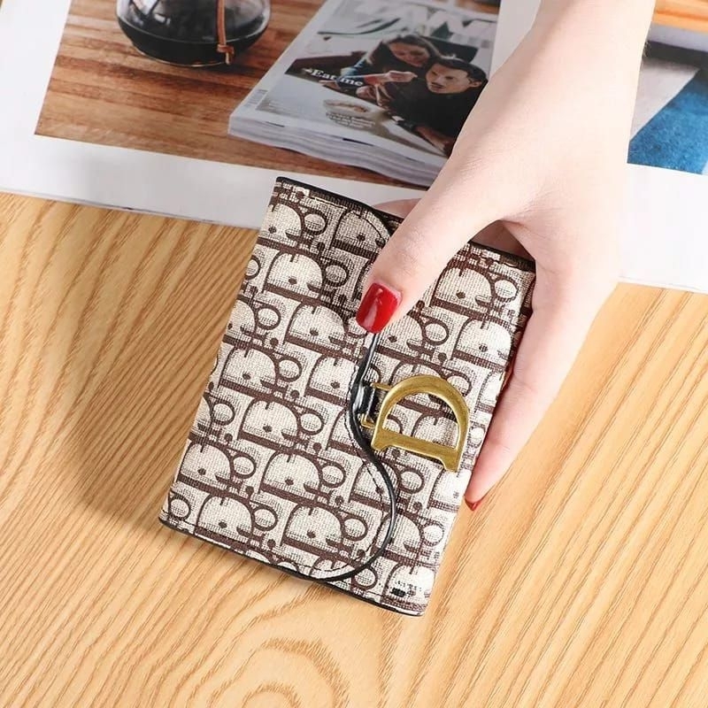 Jual Dompet lipat wanita LOGO D | Shopee Indonesia