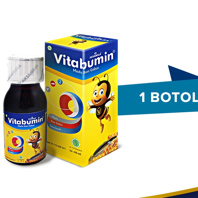 Jual Vitabumin Madu Ikan Gabus Albumin Anak 60ml | Shopee Indonesia