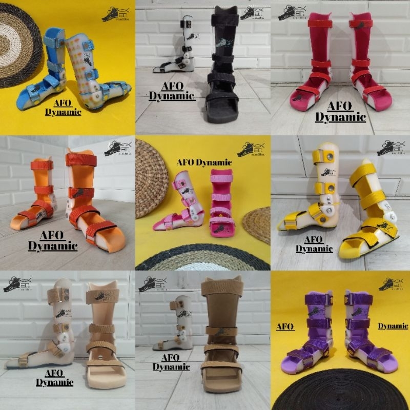 Jual Sepatu Anak AFO Dynamic 1 koreksi kaki jinjit / latihan berdiri dan jalan / flat foot ...