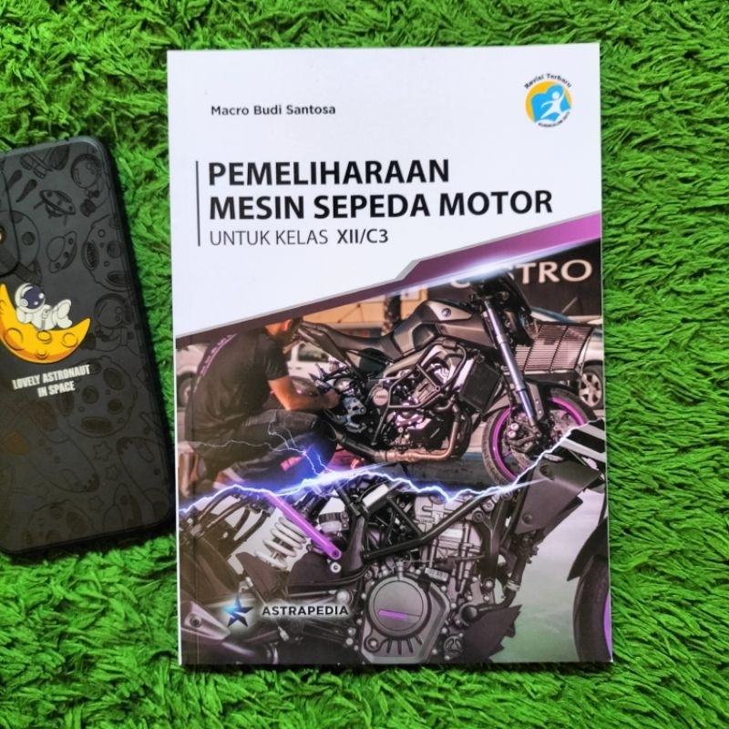 Jual ORIGINAL BUKU PEMELIHARAAN MESIN SEPEDA MOTOR KELAS 12 C3 SMK ...