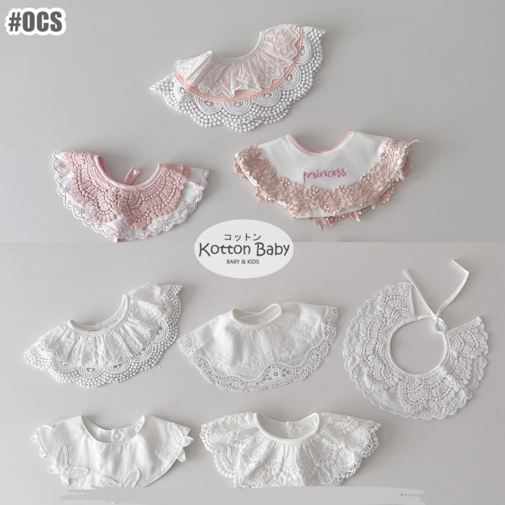 Jual Premium BIB SLABBER BUNGA BAYI SET CELEMEK TATAKAN LIUR ANAK OIMG ...