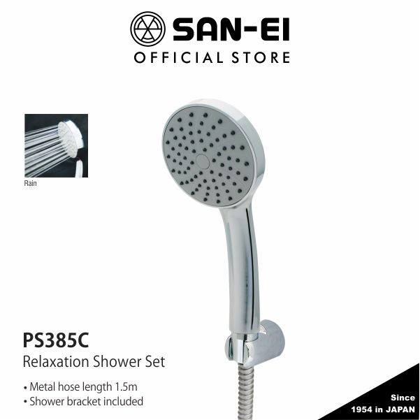 Jual SAN-EI Relaxation Shower Set PS385C | Shower Tangan Set | Shopee Indonesia