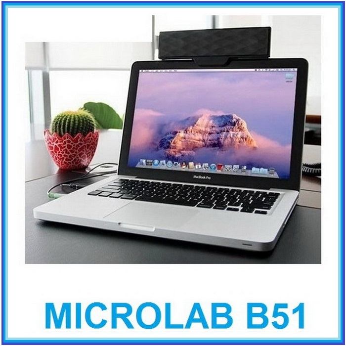 Jual Microlab B51 Portable Laptop Tablet Speaker Komputer PC | Shopee Indonesia