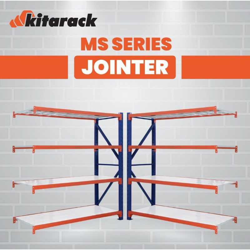 Jual RAK GUDANG WAREHOUSE RACK JOINTER MAX 200KG/LAYER ,TINGGI 2 METER ...