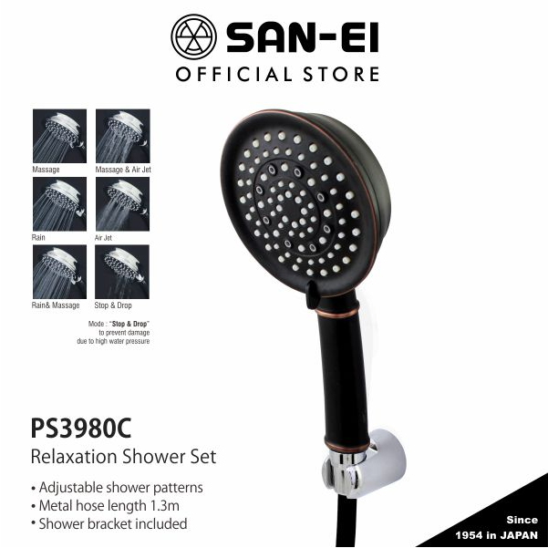 Jual SAN-EI Relaxation Shower Set PS3980C | Shower Tangan Set | Shopee Indonesia