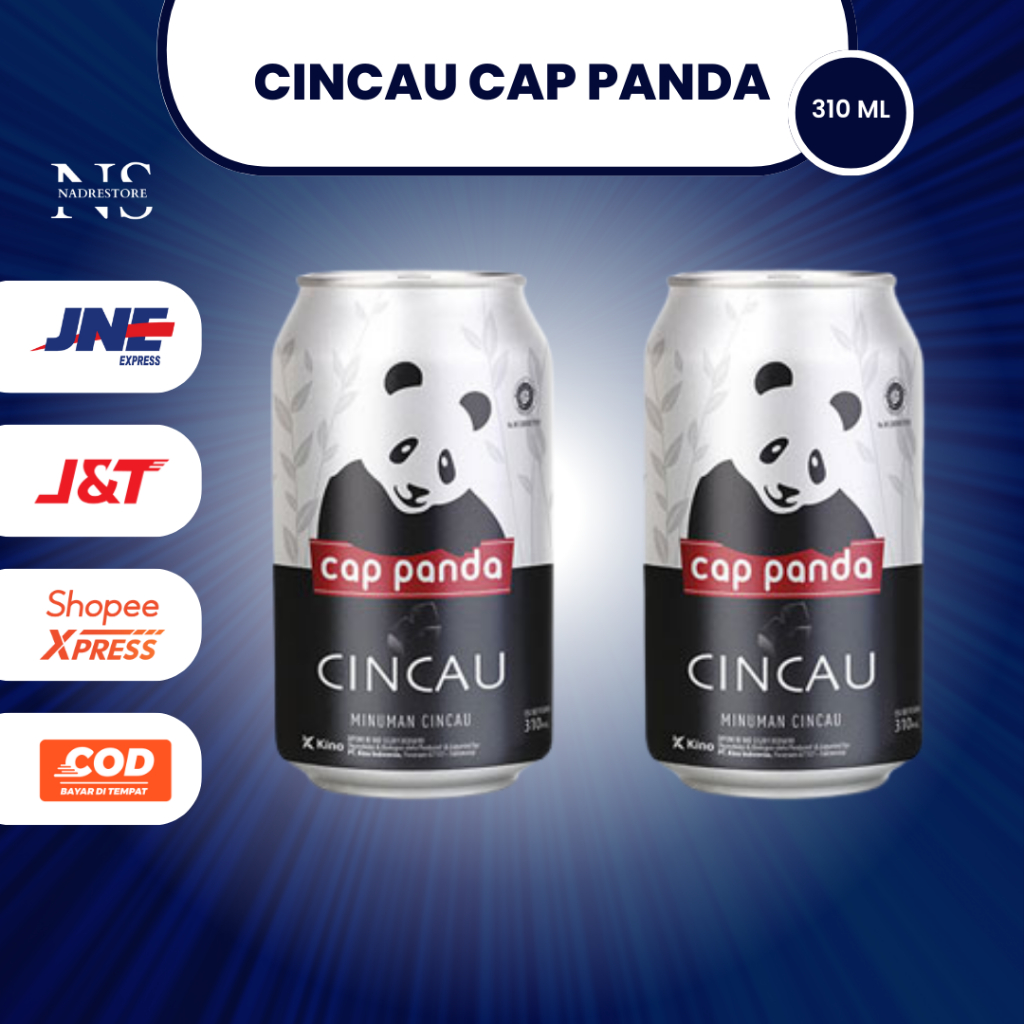 Jual CINCAU CAP PANDA GRASS JELLY DRINK KALENG 310 ML | Shopee Indonesia