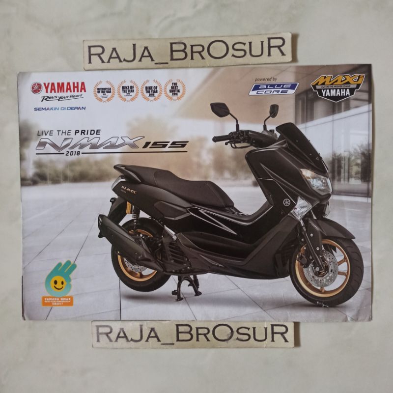Jual Poster brosur katalog leaflet Yamaha NMAX/N MAX155 2017-2018 ...