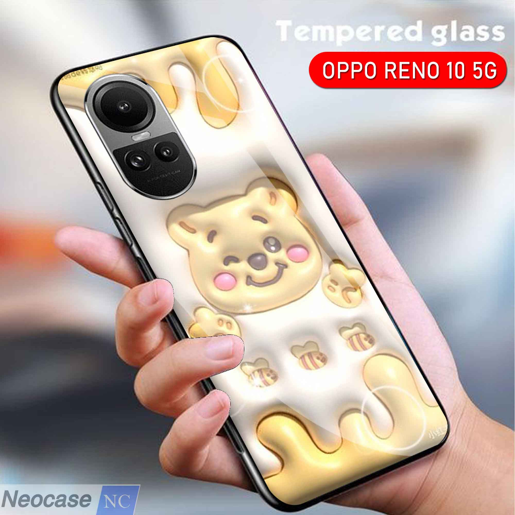 Jual Softcase Glass Kaca Case Oppo Reno 10/10 Pro 4G/ 5G - N152 ...