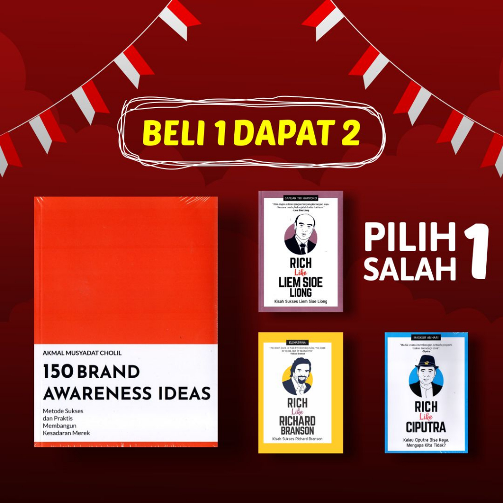 Jual Buku 150 Brand Awareness Ideas - Embrase | Shopee Indonesia