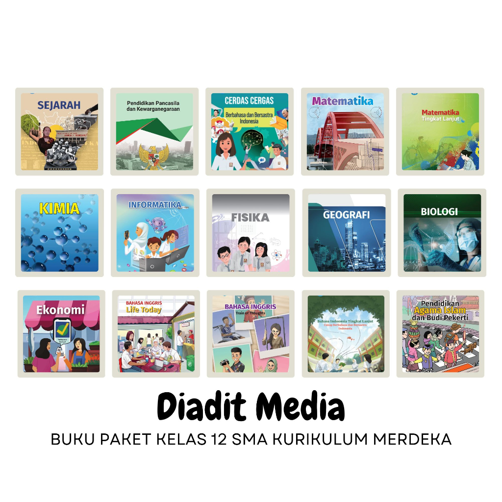 Jual BUKU PAKET KELAS 12 SMA/MA KURIKULUM MERDEKA - Diknas | Shopee ...