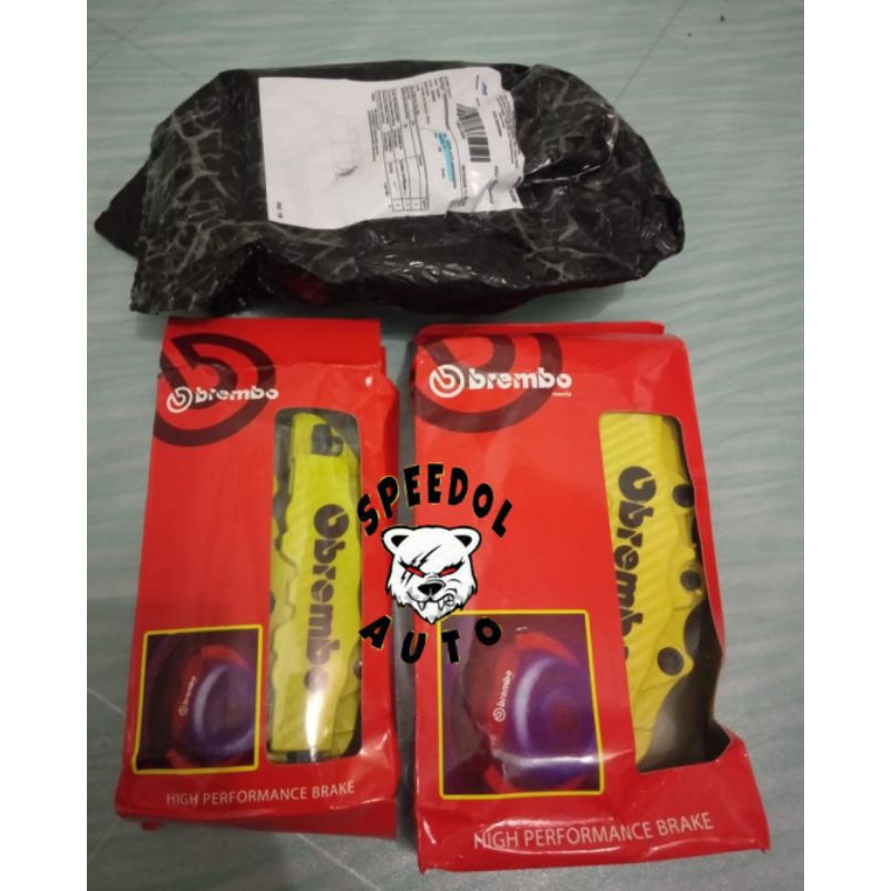 Jual Cover rem brembo plastik cover rem mobil brembo | Shopee Indonesia