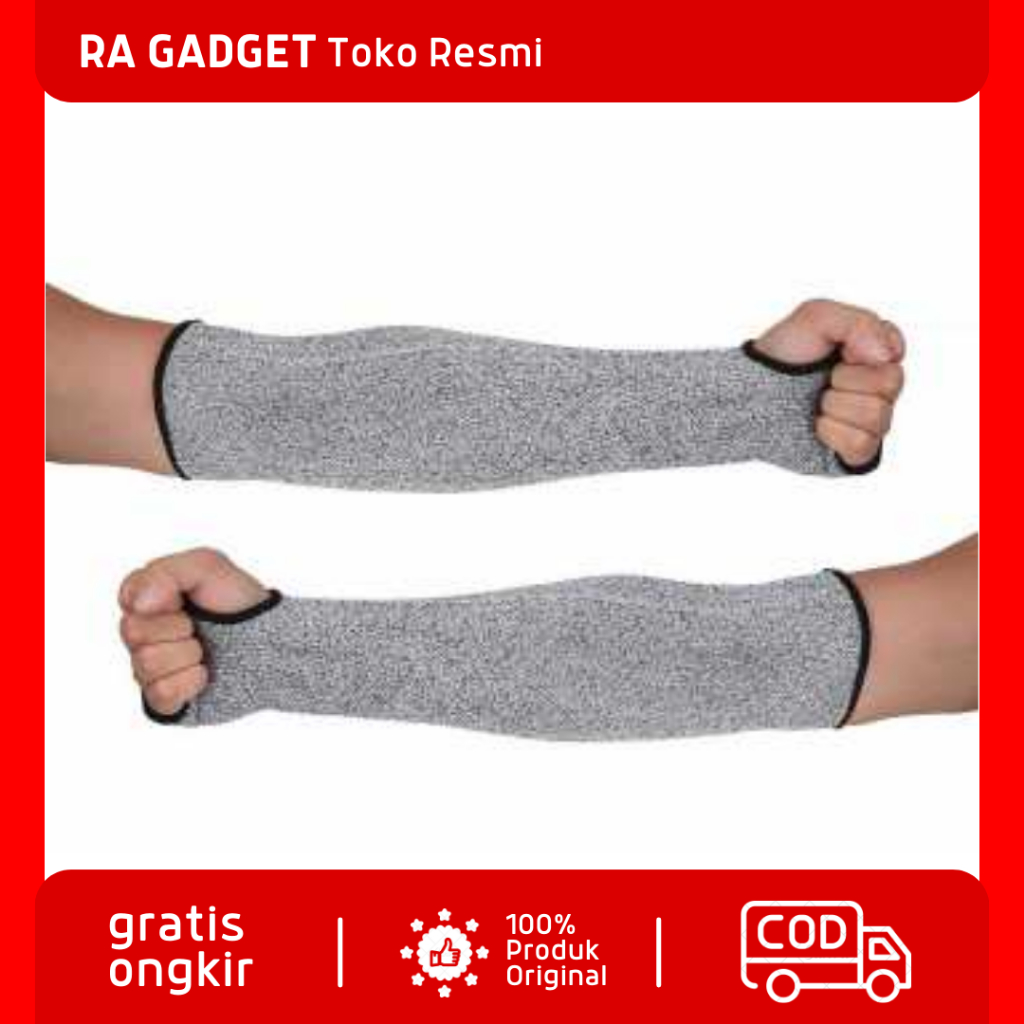 Jual Manset Sarung Lengan Tahan Gores Anti Cutting Sleeve 42 cm ...