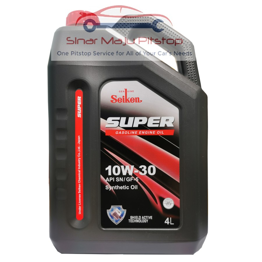 Jual Seiken Super 10W-30 API SN GF-5 SYNTHETIC OIL - Pelumas Oli Mesin ...