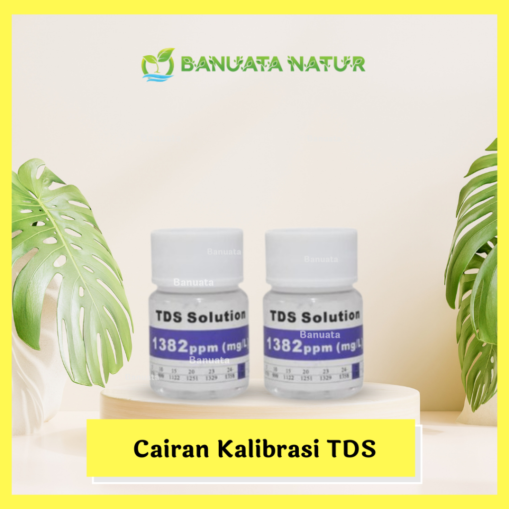 Jual TDS Meter Calibration Liquid - Cairan kalibrasi TDS Solution ...
