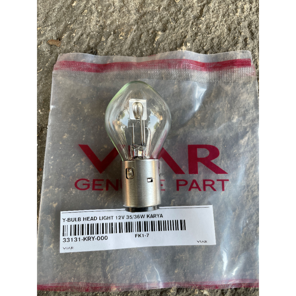 Jual Lampu Depan Tipe Bohlam Pijar 12V 35/36W Viar Karya 150 200 300 CC ...