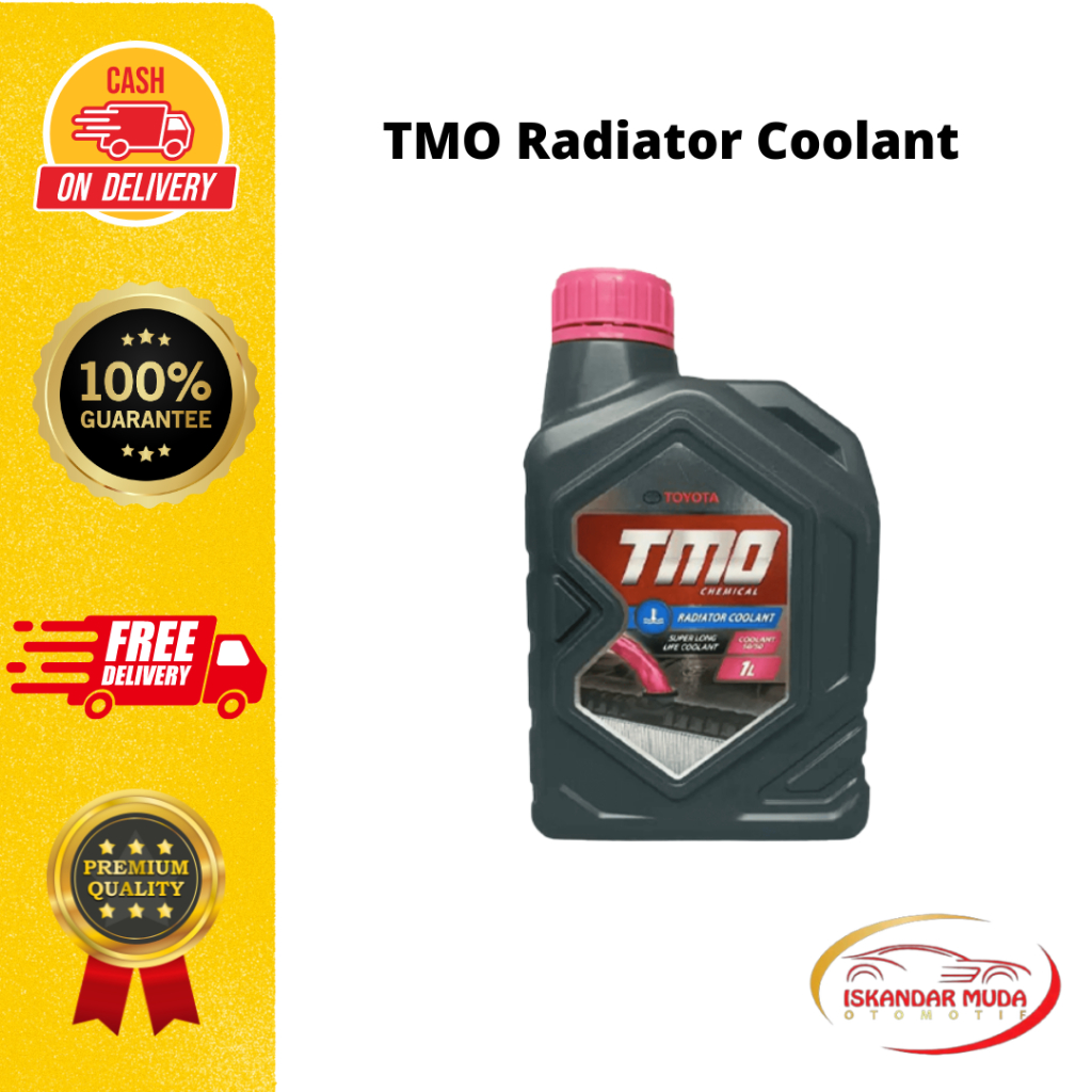 Jual Air Radiator TMO Radiator Coolant 50/70 1L 100% ORIGINAL | Shopee ...