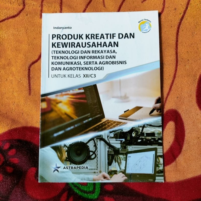 Jual ORIGINAL BUKU PRODUK KREATIF DAN KEWIRAUSAHAAN KELAS 12 C3 SMK | Shopee Indonesia