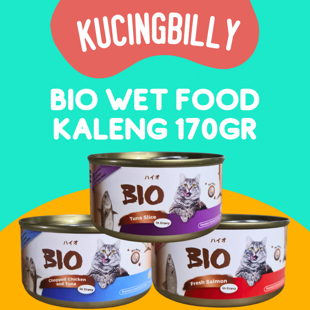 Jual Bio cat kaleng 170gr makanan kucing 170gram | Shopee Indonesia