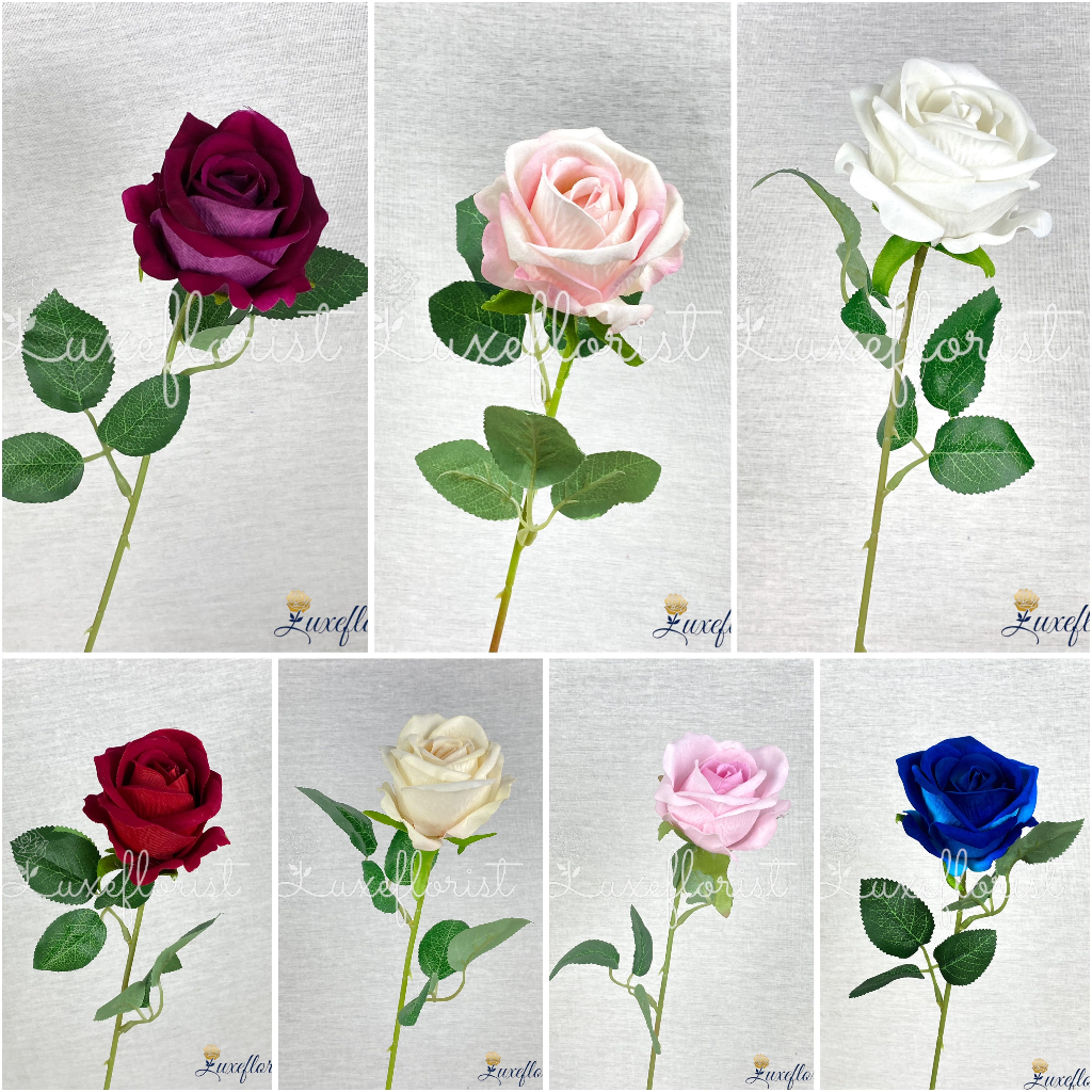 Jual (BLUDRU) Bunga mawar valentine palsu/The simulation flower/harga ...