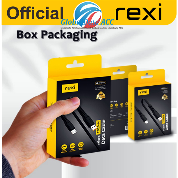 Jual Rexi Kabel Data TD20 Micro 2.4A Double Press Fast Charging Mikro ...