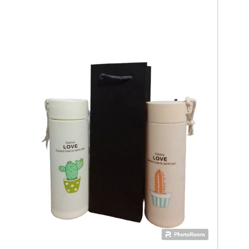 Jual paperbag Botol minum Hitam polos uk 10x10x25cm | Shopee Indonesia