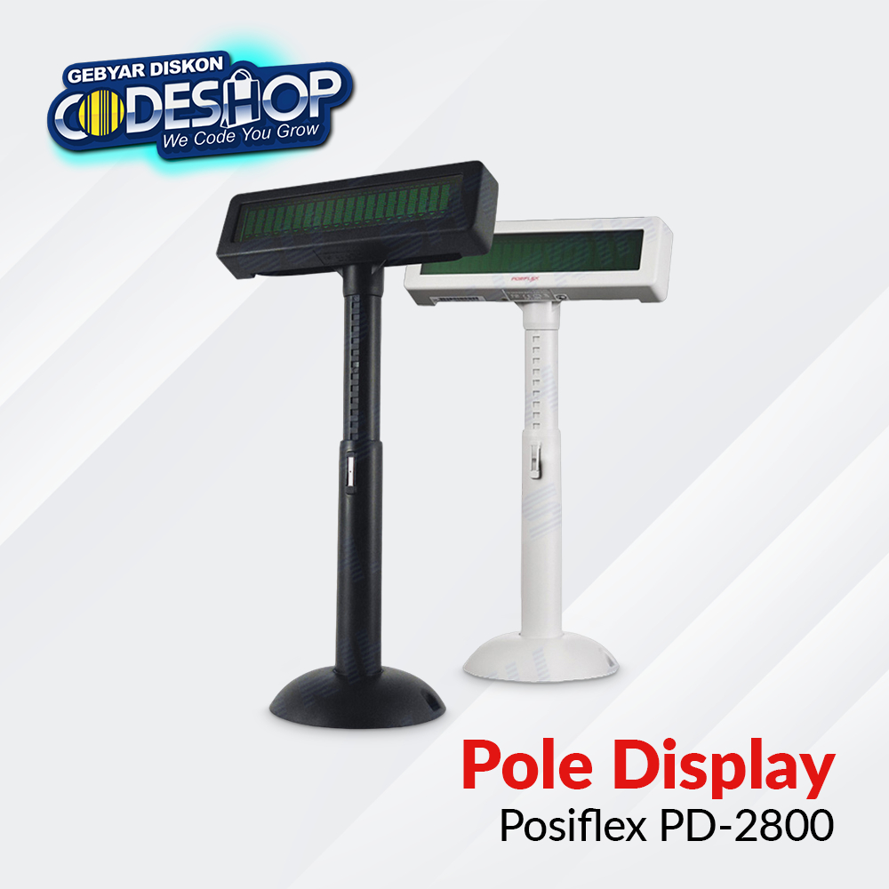 Jual Posiflex PD2800 Customer Display Layar Pelanggan Minimarket Pole ...