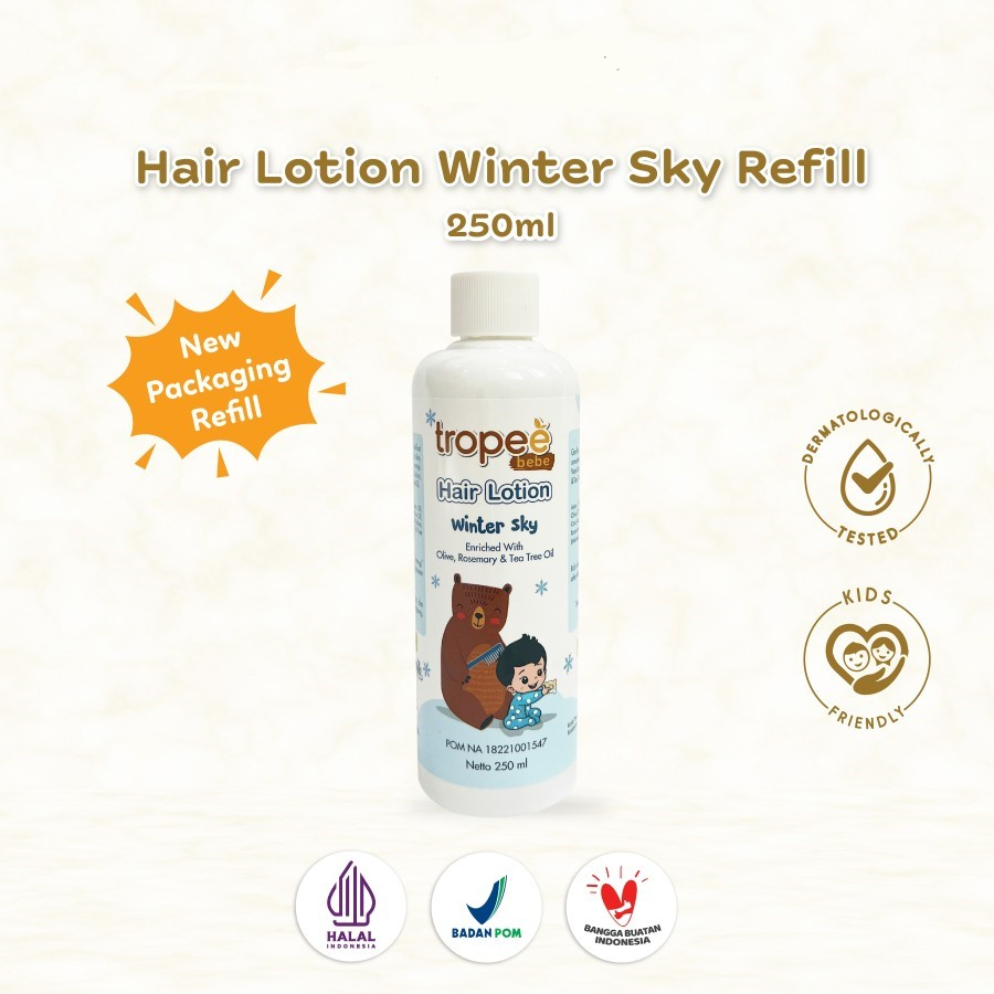 Jual Tropee Bebe Candlenut Shampoo/Candlenut Oil Minyak Kemiri/ Hair Lotion/Bye Bye Bug/Hand ...