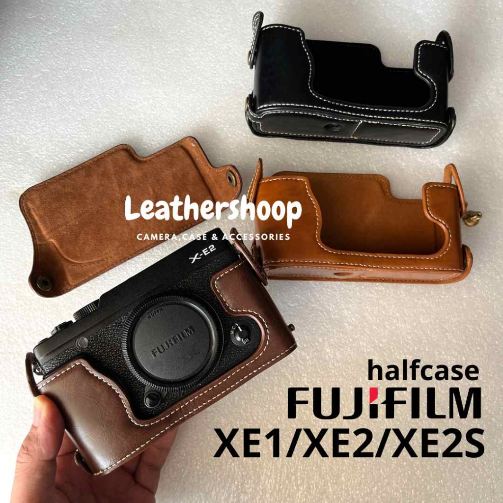 Jual Halfcase Leather Fujifilm XE1 XE2 XE2S Body Cover | Shopee Indonesia