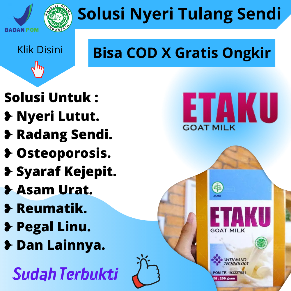 Jual Walatra Etaku Susu Untuk Asam Urat Kolesterol Dan Nyeri Sendi ...