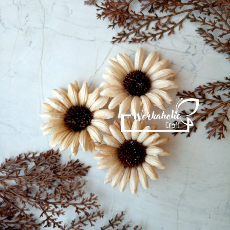 Jual Bunga Klobot Jagung Bunga Kulit Jagung Daisy Bunga Bahan