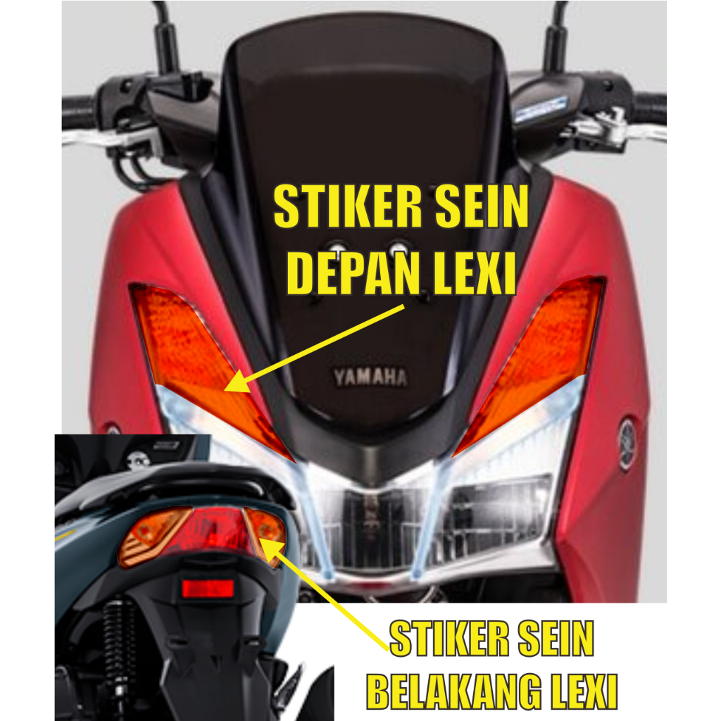 Jual Sticker Sein Depan Belakang Lexi Model Vietnam | Shopee Indonesia