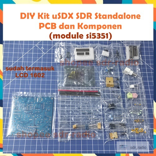 Jual DIY Kit uSDX SDR Standalone PCB dan Komponen | Shopee Indonesia