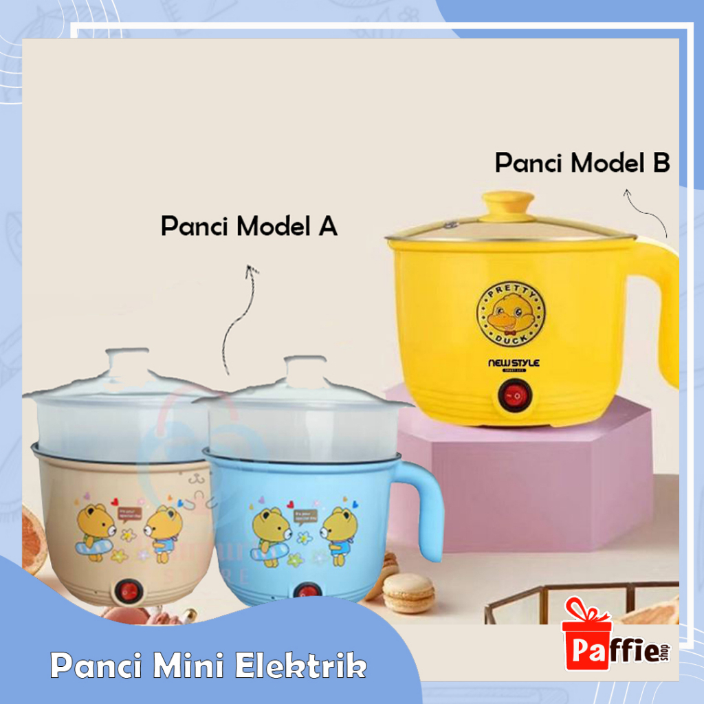 Jual Panci Mini Elektrik 18cm Multifungsi Electric Fry Grill Pan ...