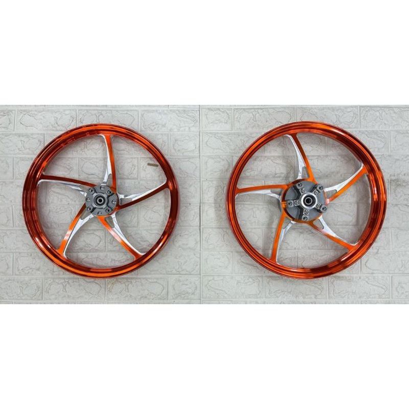 Jual KZR SPORT RIM X5 CNC OPEN HUB SIZE 160/160-17 MX KING | VELG KZR ...