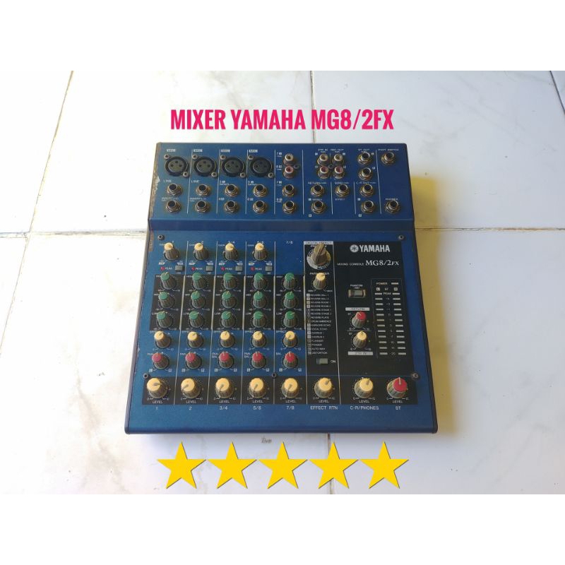 Jual Mixer YAMAHA MG8/2FX Original | Shopee Indonesia