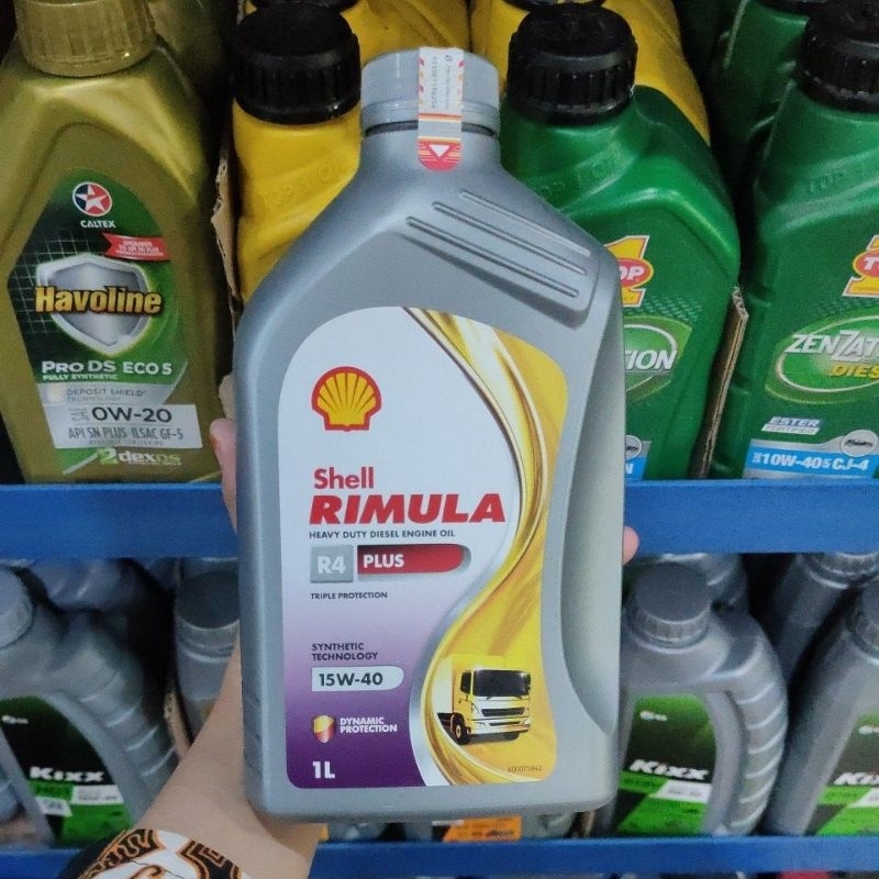 Jual Shell Rimula R4 Plus 15W40 1liter Pasti Asli/Original 'PASTI JAYA ...