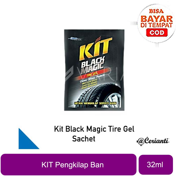 Jual KIT Black Magic Tire Gel Sachet Hanger 32ml_Cerianti | Shopee ...