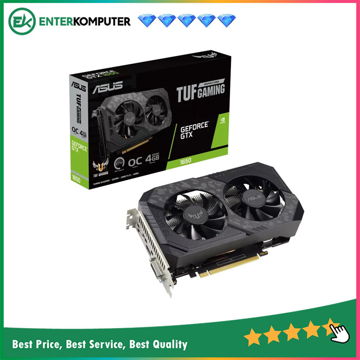 Jual Asus GeForce GTX 1650 4GB DDR6-P - TUF Gaming-V2 OC Edition | Shopee Indonesia