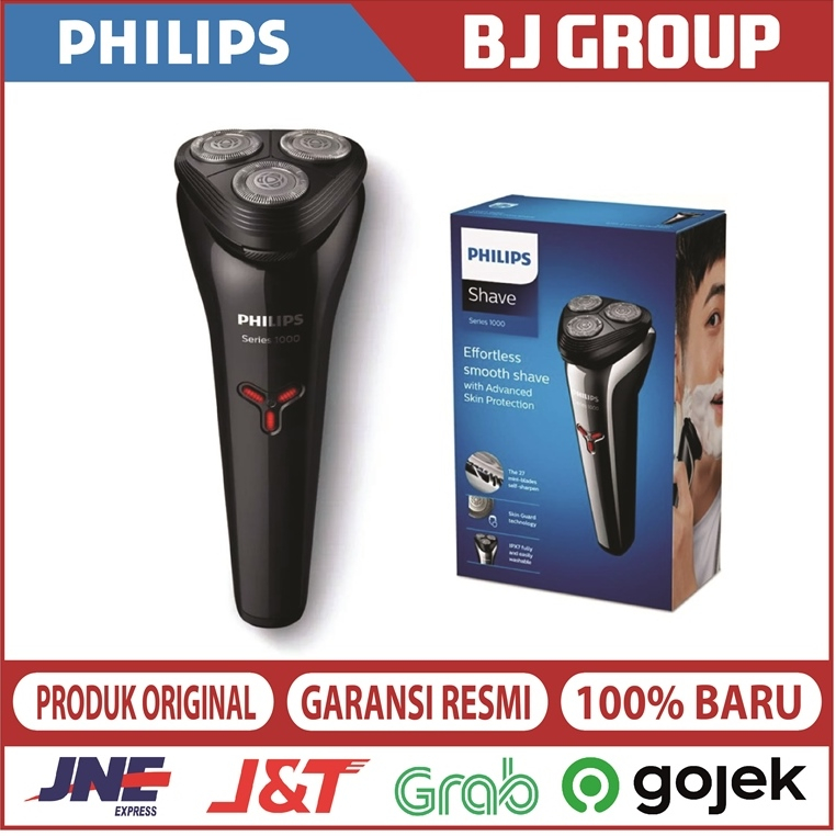 Jual Philips Cukuran Pencukur Jenggot dan Kumis Shaver S1103 3HD 1000 ...