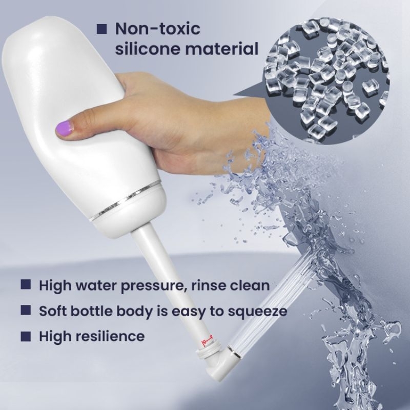 Jual Portable Travel Bidet Sprayer Anti Bocor Botol Cebok LeakProof ...