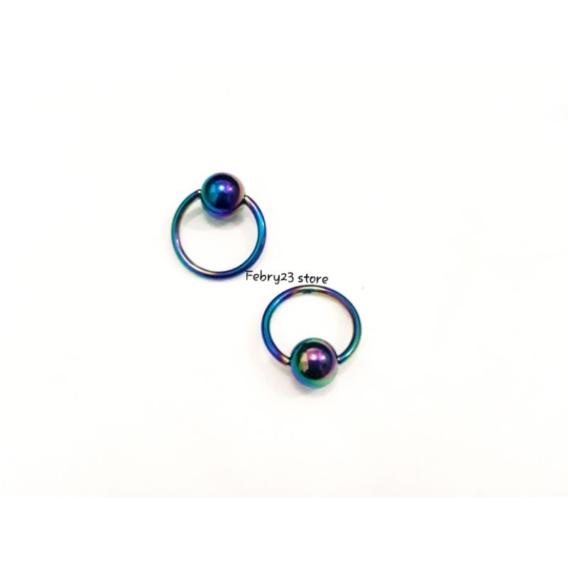 Jual Ball 5mm Anting Piercing Bulat Bandulan Mini Tusuk Tindik Barbel ...