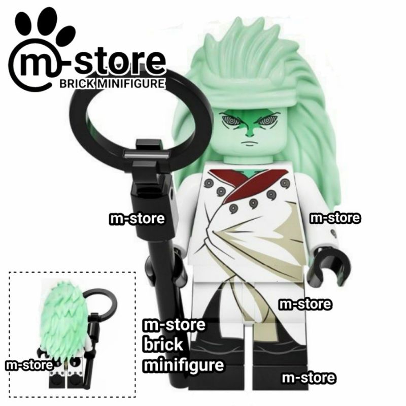 Jual brick naruto madara uchiha six paths mini toy figure | Shopee ...